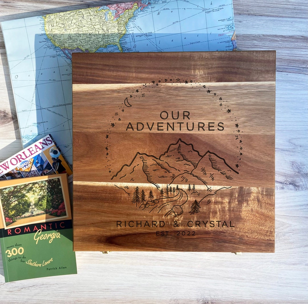 Vacation Memory Box, Custom Keepsake Box, Gift Memory Box, Our ...