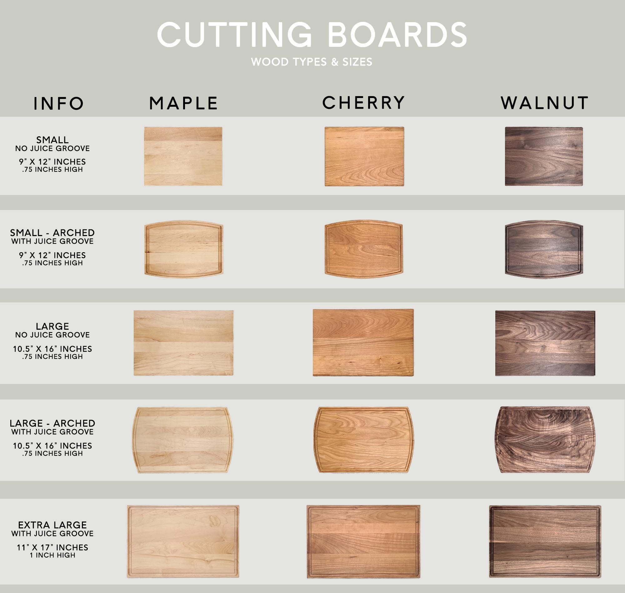 Personalized Bee Cutting Board: Maple, Cherry, or Walnut - Custom ...