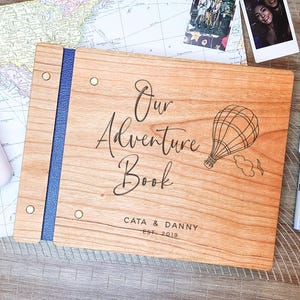 Our Adventure Book - Valentine Gift for Her. Custom Adventure Notebook ...