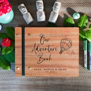 Our Adventure Book - Father's Day Gift. Custom Adventure Notebook ...