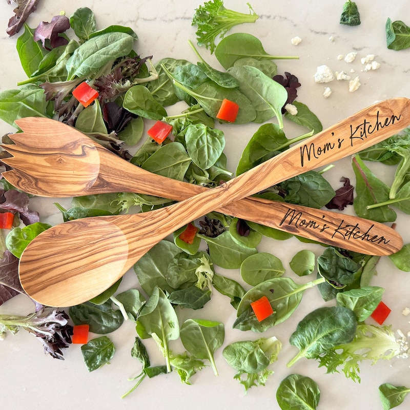 Salad Servers - Etsy