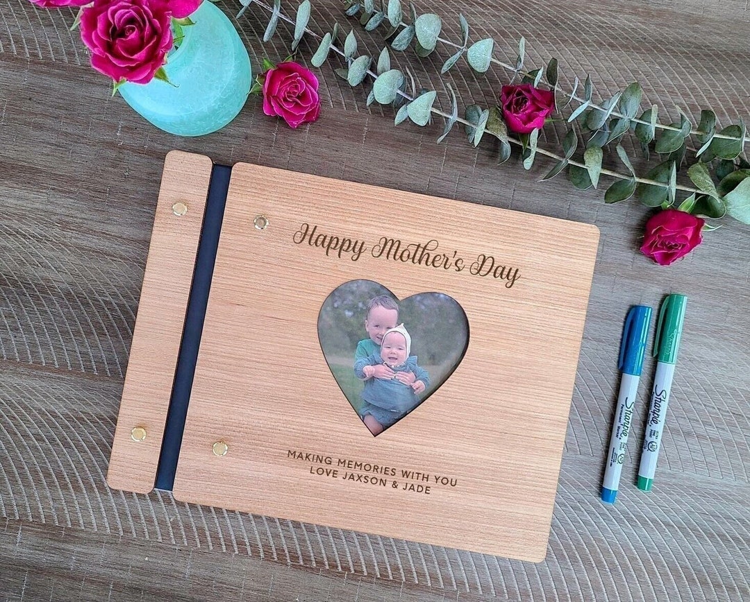 Happy Mother's Day Memory Book - Custom Family Photo Album ...