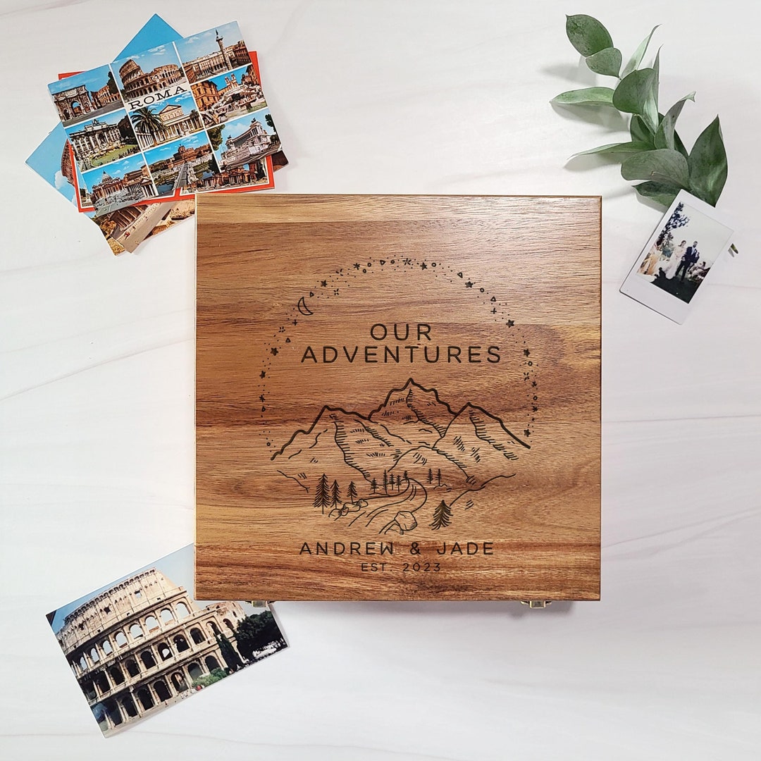 Vacation Memory Box, Custom Keepsake Box, Gift Memory Box, Our ...