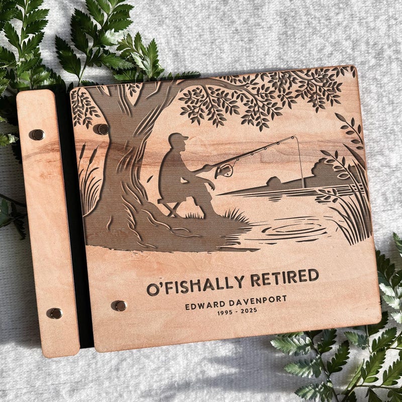 Fish Guest Book - Etsy