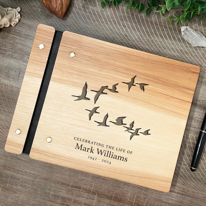 Celebration of Life Memory Book - Etsy