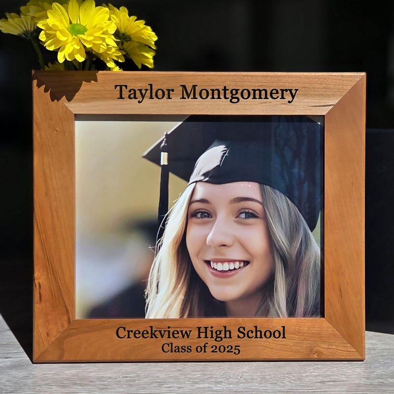 2025 Grad Photo Frame - Etsy