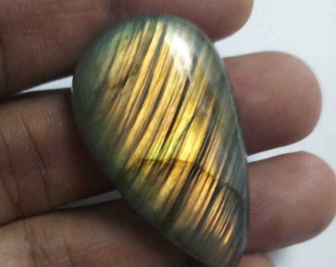 Amazing 50 Carat Natural Multi Fire Labradorite Cabochons 44x25x6 Mm ...