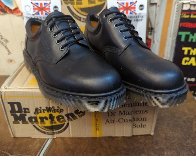 Vintage 90s Dr Martens Air Ware Made in England 8053 Black Leather ...