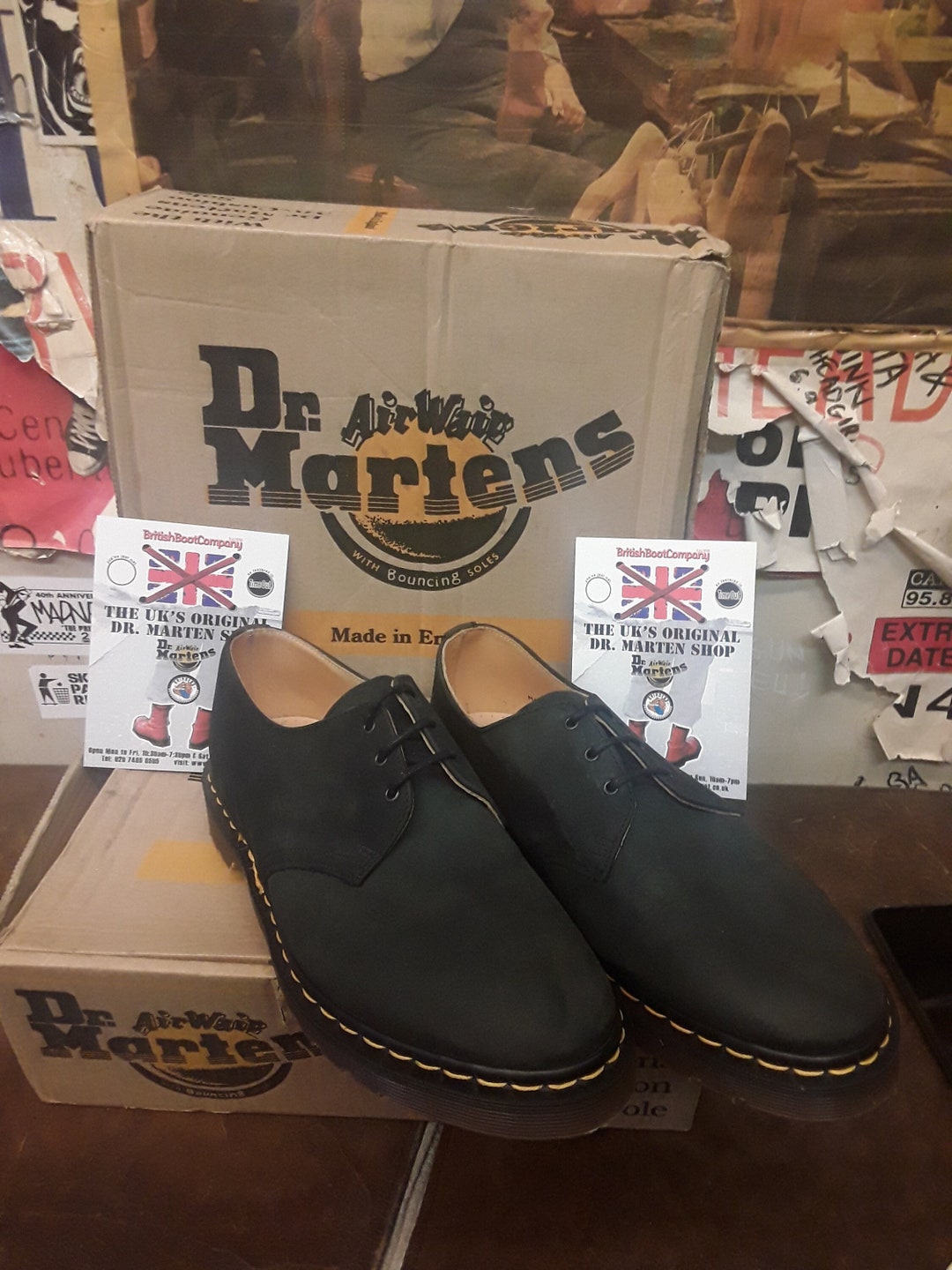 Dr Martens 1461, vintage années 90, Taille UK11, Made in England ...