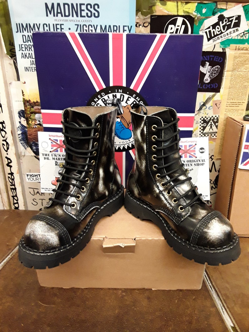 Grinders Stag White Rub off 10 Hole Size 4 - Etsy