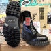 GRIPFAST Vintage 90's, 10 Hole Steel Toe, Men's Black Boots, Commando ...