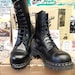 GRIPFAST Vintage 90's, 10 Hole Steel Toe, Men's Black Boots, Commando ...