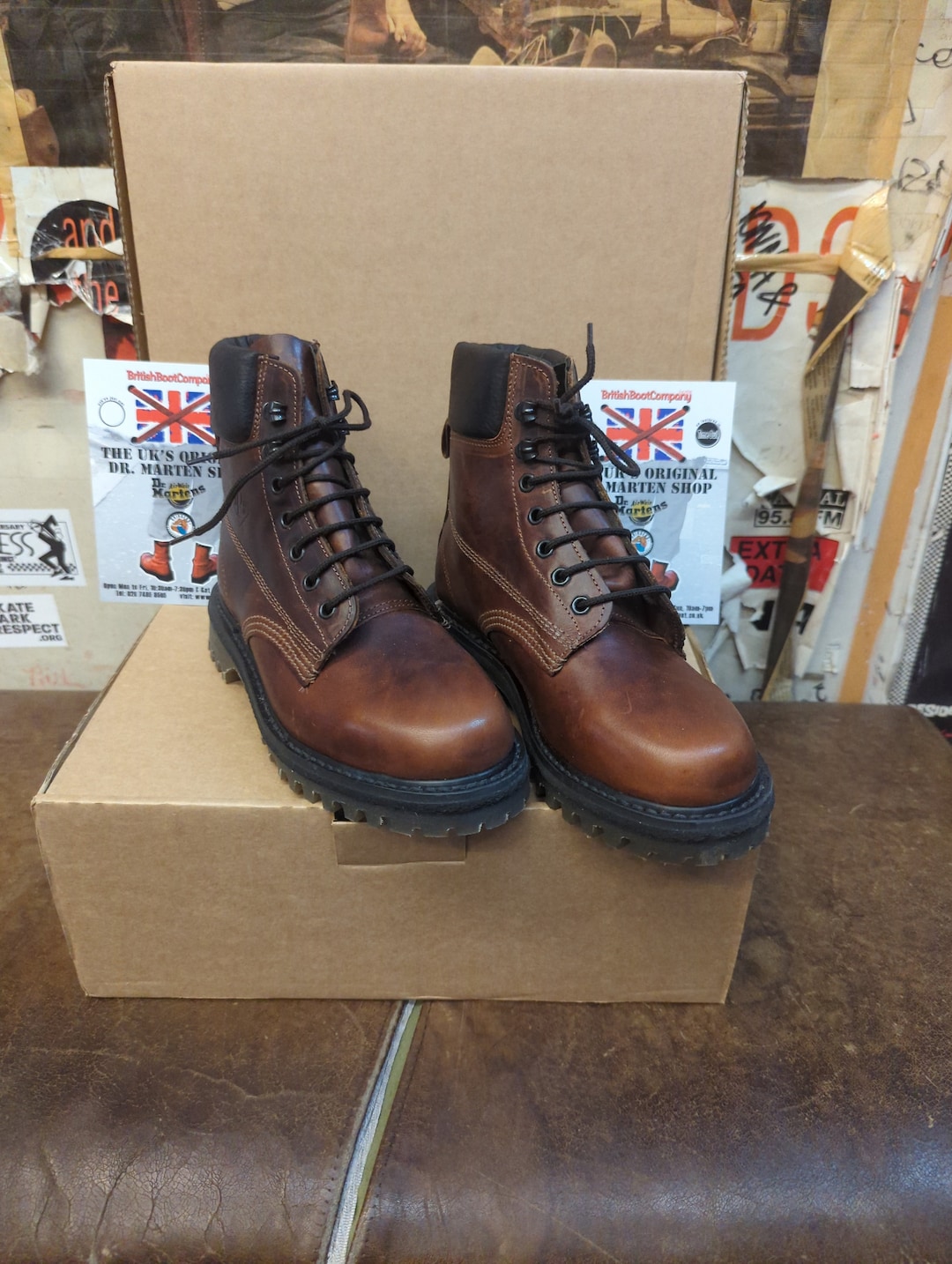 Made in England Hiking/walking Boot Tan Leather Size 44 - Etsy