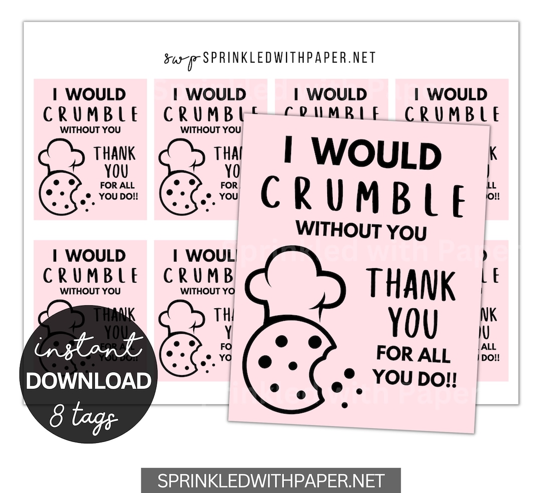 Appreciation Tags | Staff Co-worker Teacher Appreciation | Employee ...