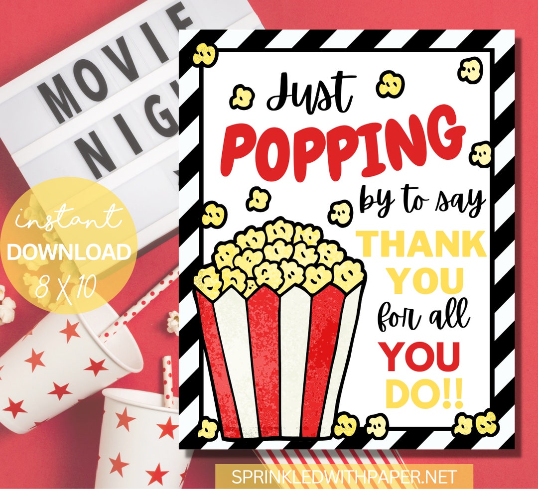 Appreciation Sign Staff Co-worker Teacher Appreciation Print - Etsy