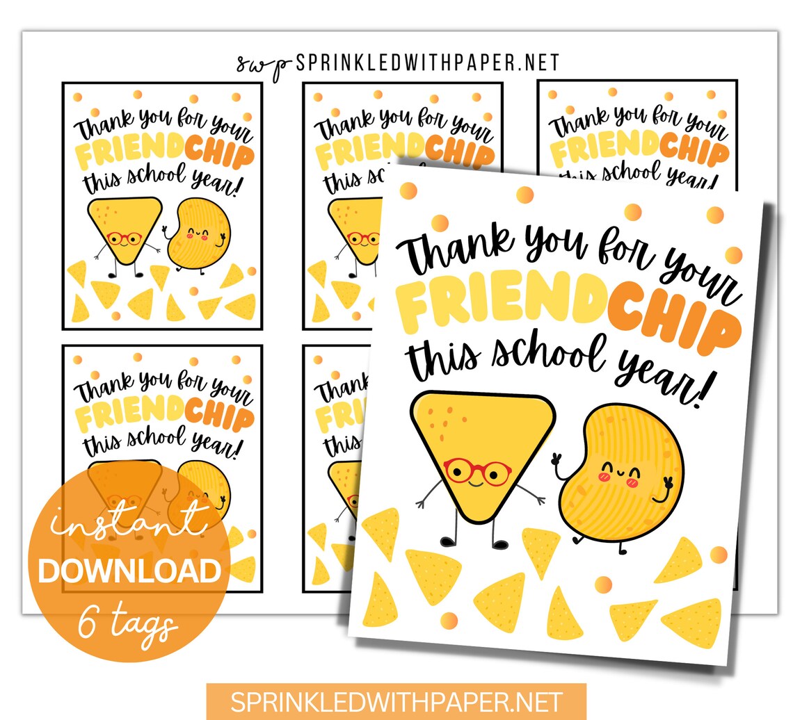 Last Day of School Tags | Appreciation Tags | Classroom Treat Tag ...