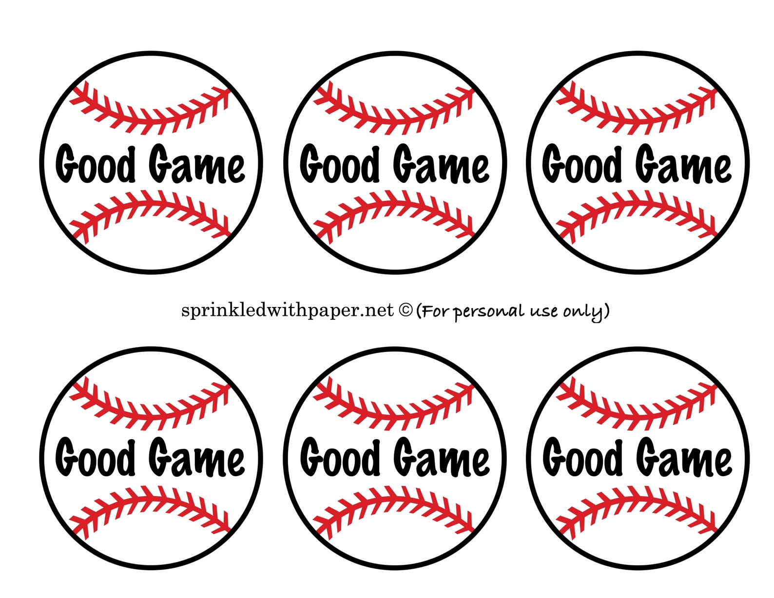 Baseball Favor Tags Baseball Game Day Tags Baseball Snack Tags-baseball ...