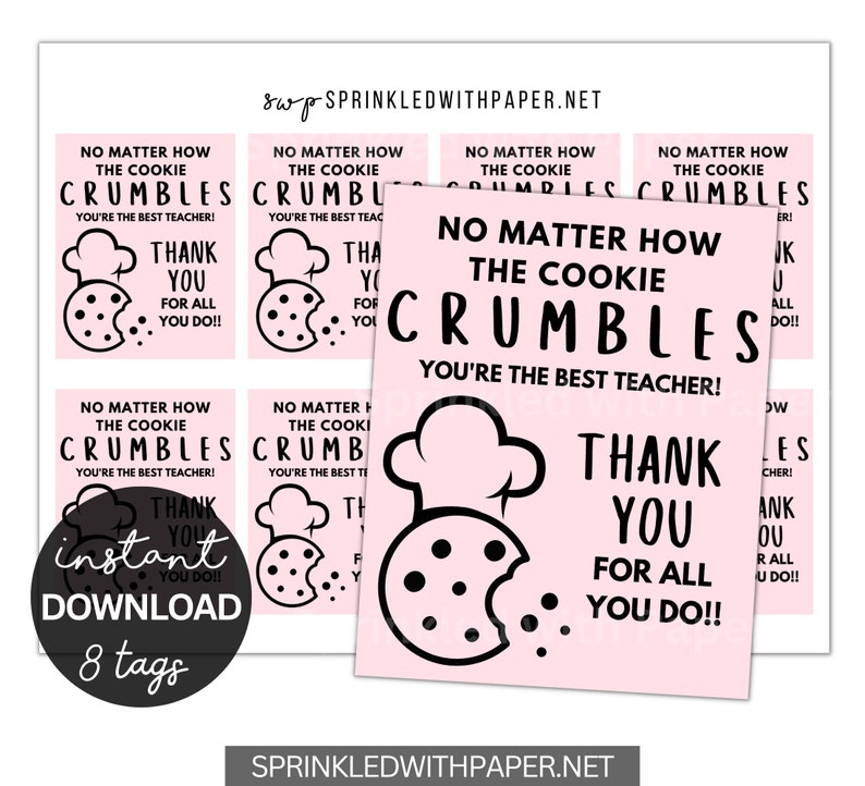 Teacher Appreciation Tags | Best Teacher Tags | Teacher Appreciation ...