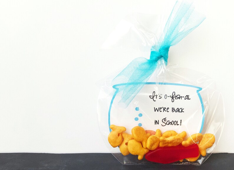 INSTANT Download-printable -o-fish-ally Back to School Fish Bowl Favor ...