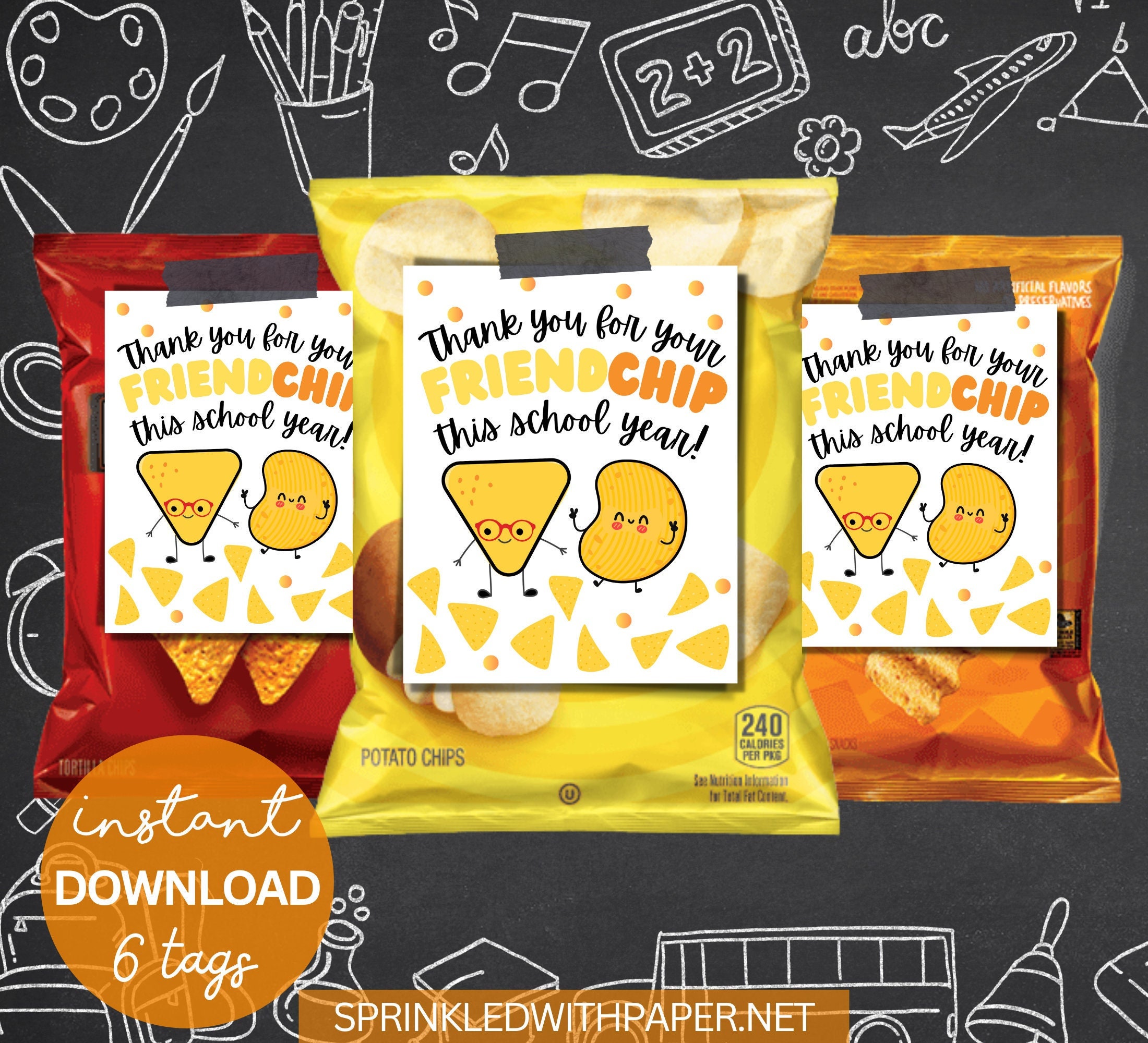 Last Day of School Tags | Appreciation Tags | Classroom Treat Tag ...