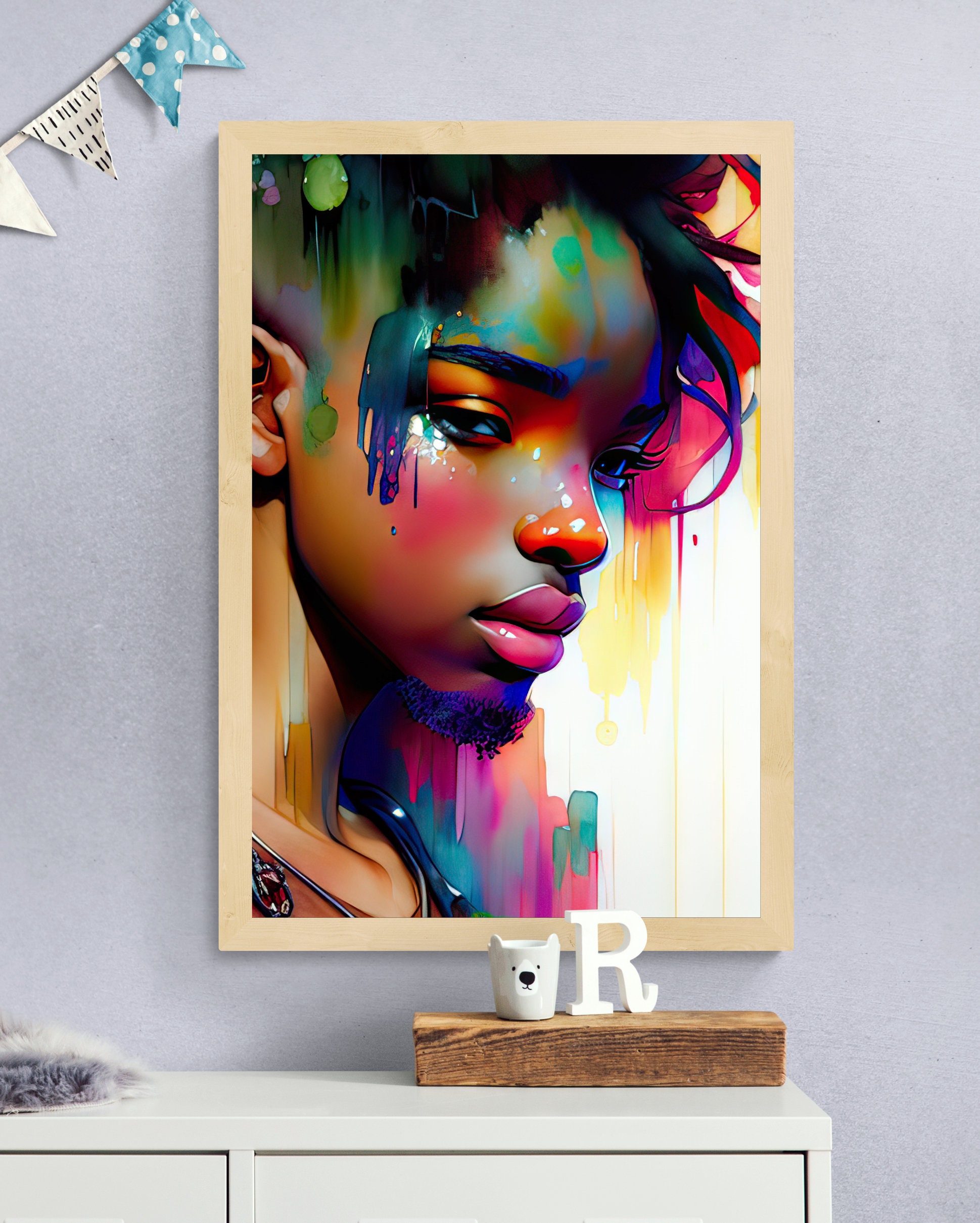 Inclusive Art Print Human Kind Be Yourself Art Different - Etsy