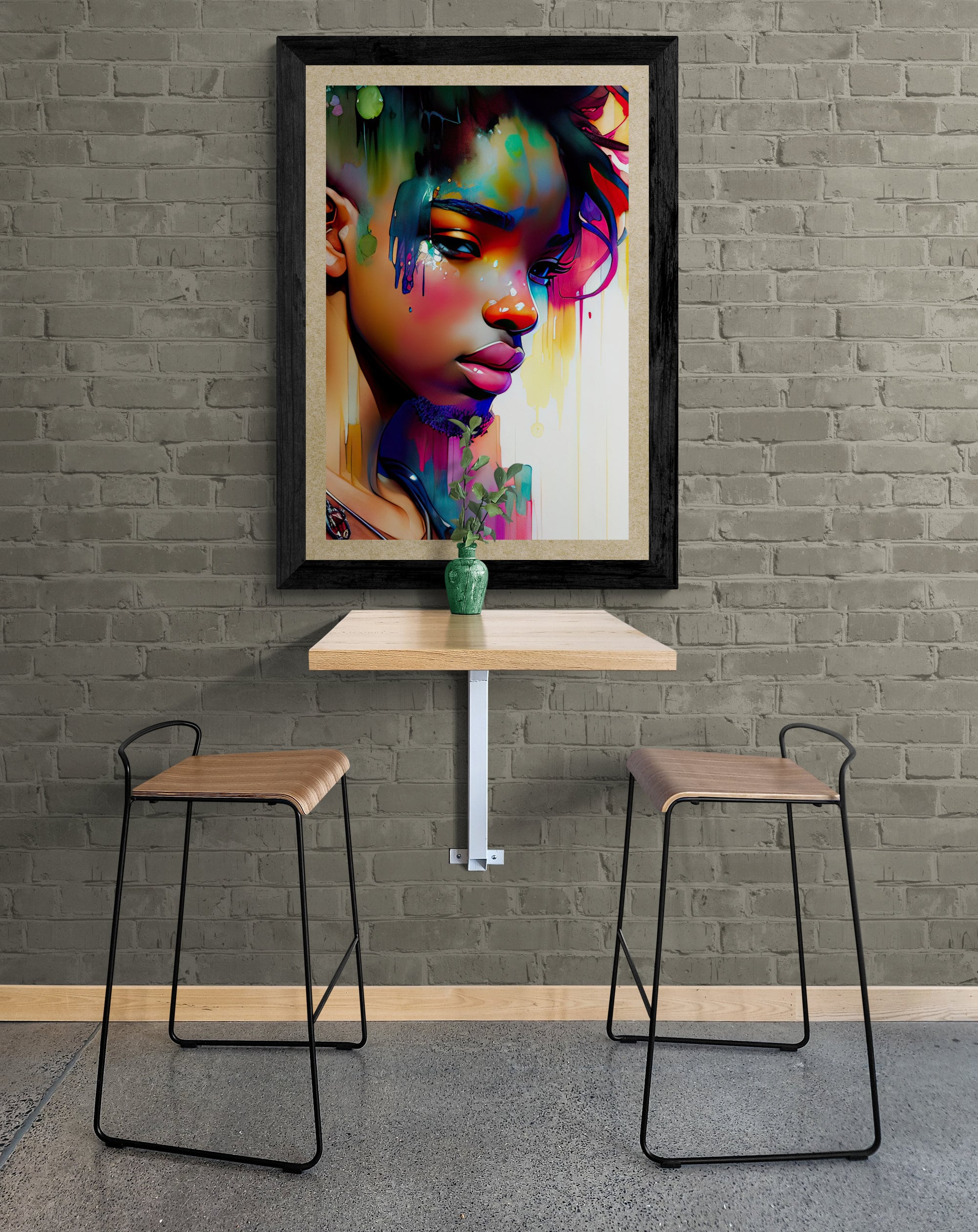 Inclusive Art Print Human Kind Be Yourself Art Different is Beautiful ...