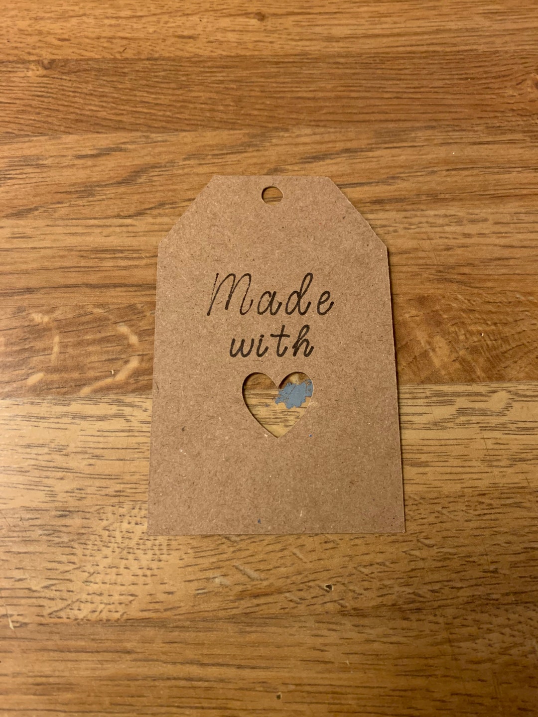 Made With Love Tags Business Tags - Etsy