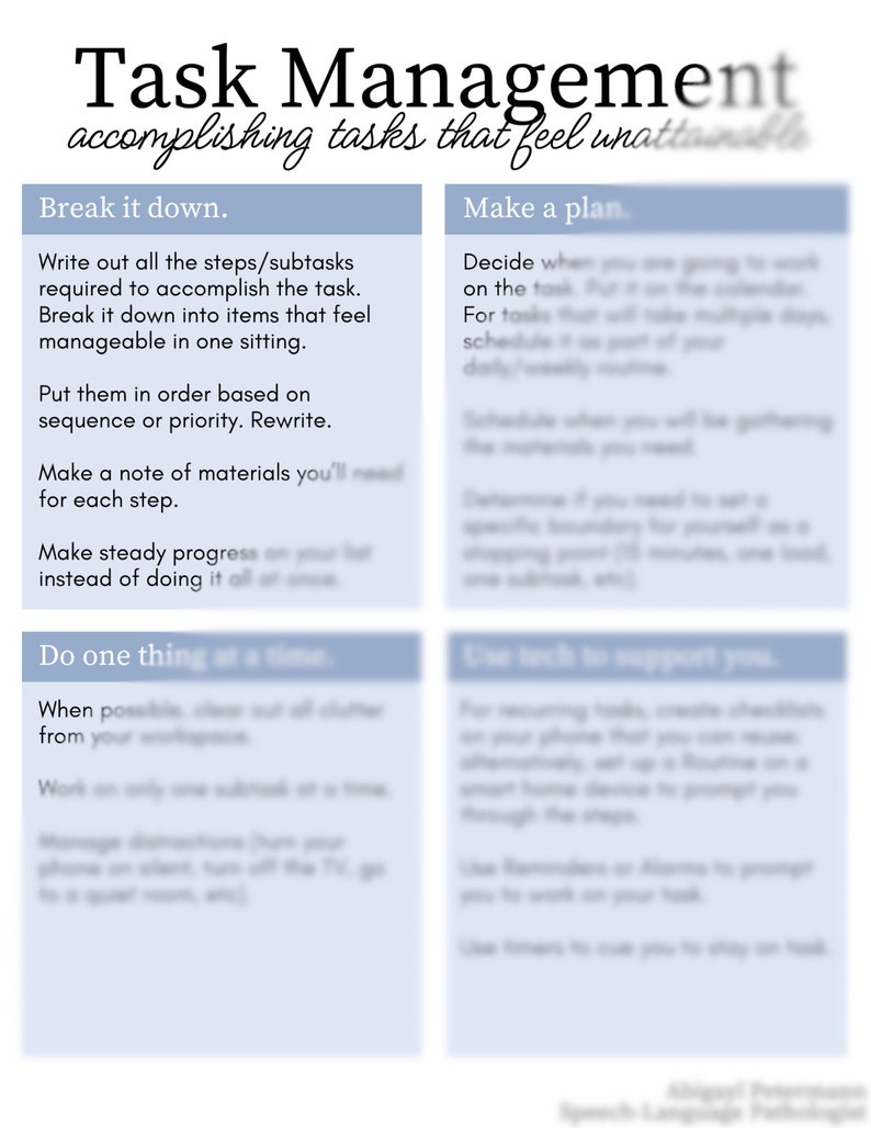 The SLP Patient Handout BUNDLE / Adults / Cognition Aphasia Dysarthria ...