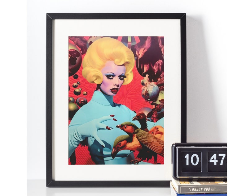 Kitsch Pop Art Print, Kitsch Poster, Kitsch Art, Tretchikoff Lady ...