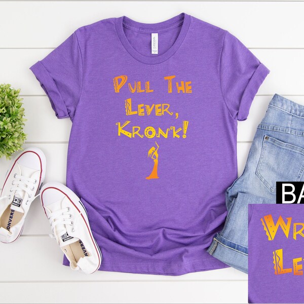 Wrong Lever Kronk Svg - Etsy