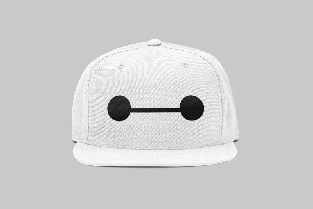 Baymax Snapback Disney Hat Big Hero 6 Hat Disney Gift Walt - Etsy