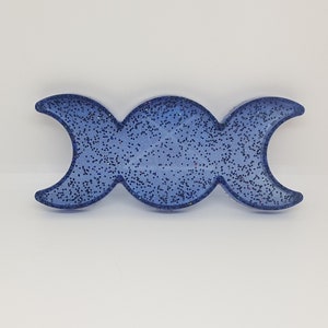 Moon Phase Tray, Moon Tray, Moon Phase Pentagram Dish, Triple Moon Tray ...