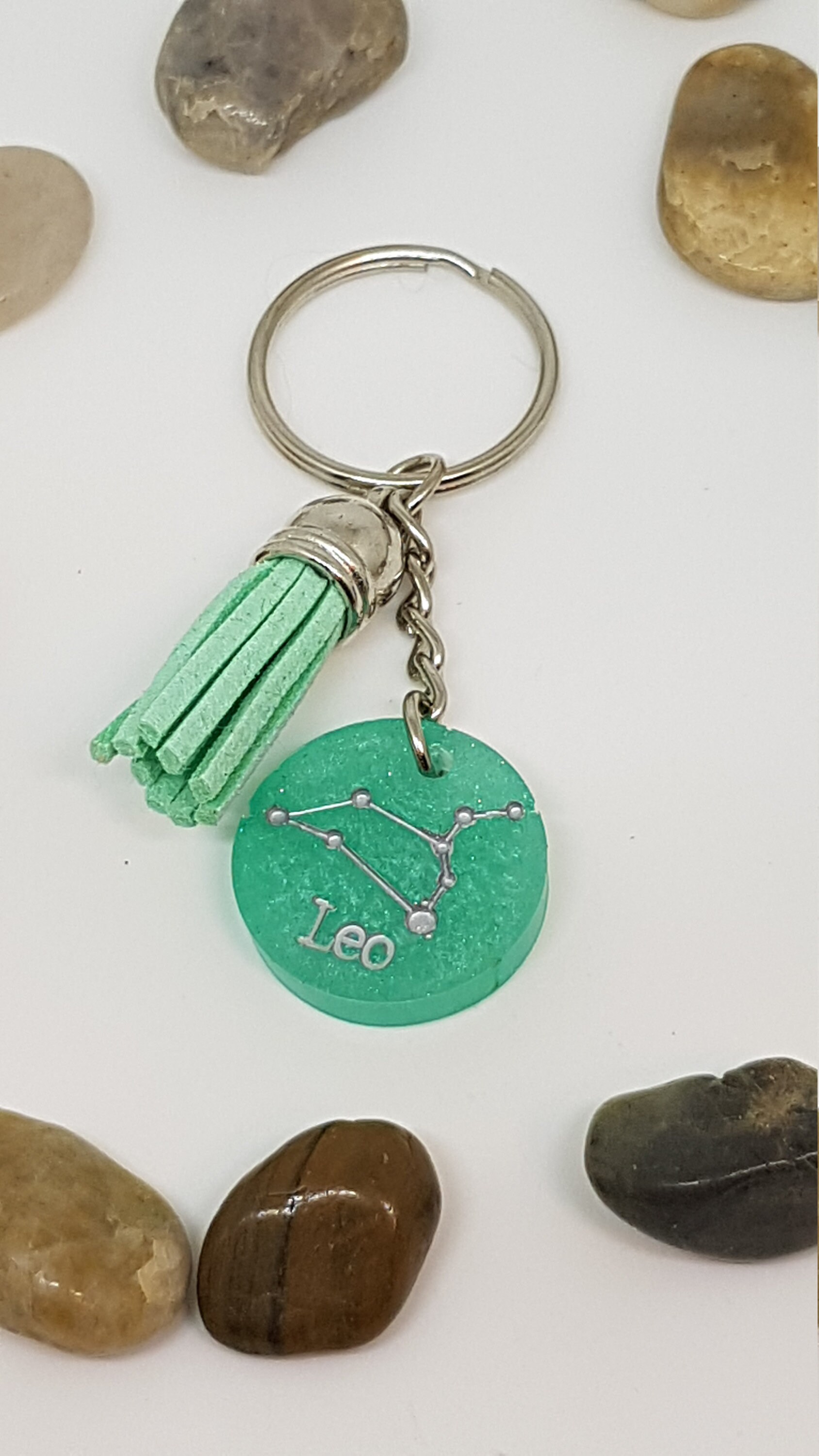 Leo Keychain Astrology Gift for Leo Zodiac Gift for Friend - Etsy
