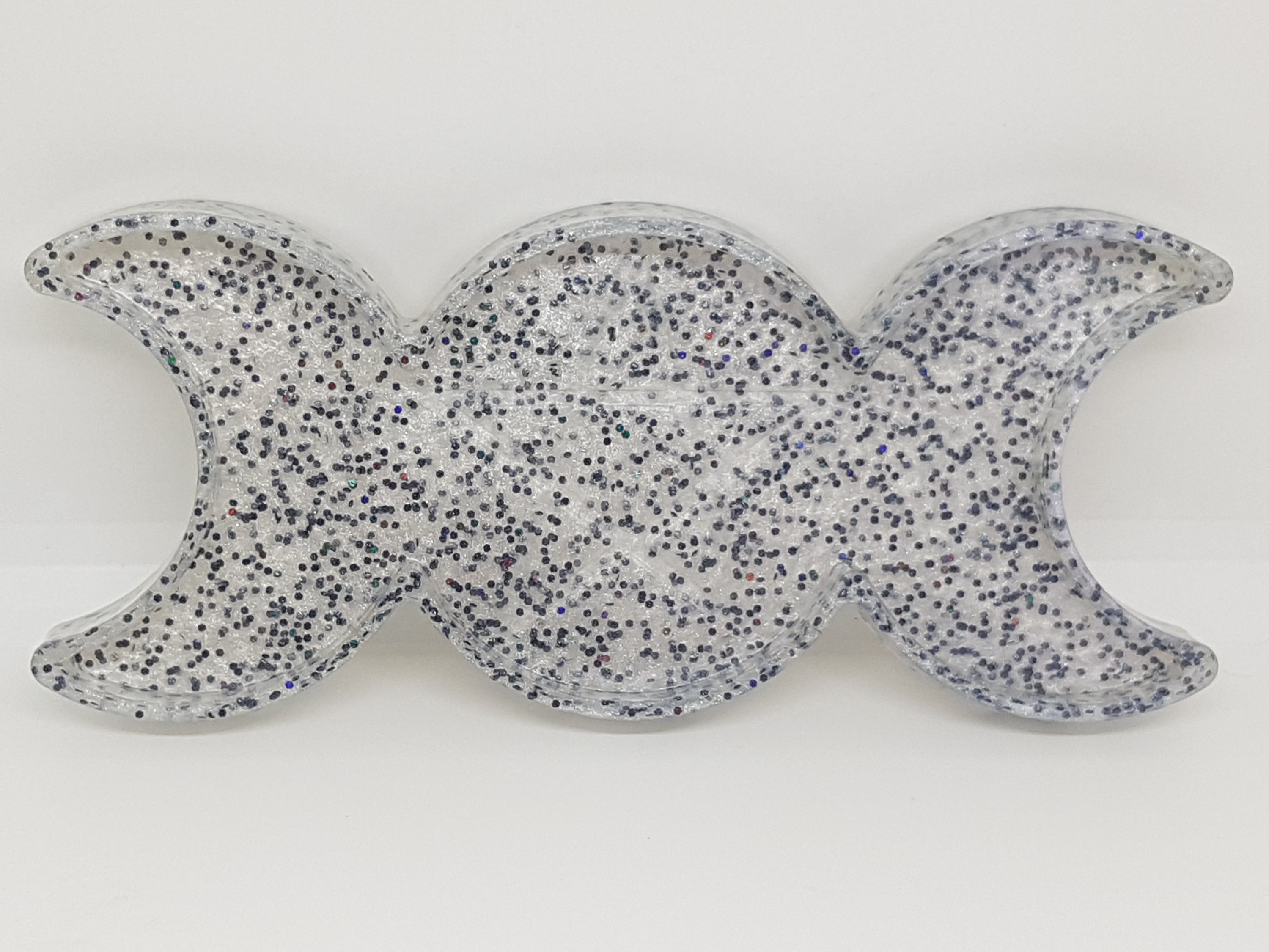 Moon Phase Tray Moon Tray Moon Phase Pentagram Dish Triple - Etsy