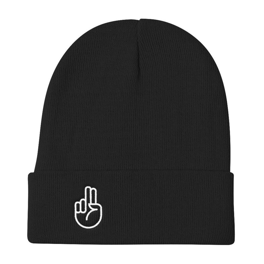 Oath Logo Knit Beanie - Etsy