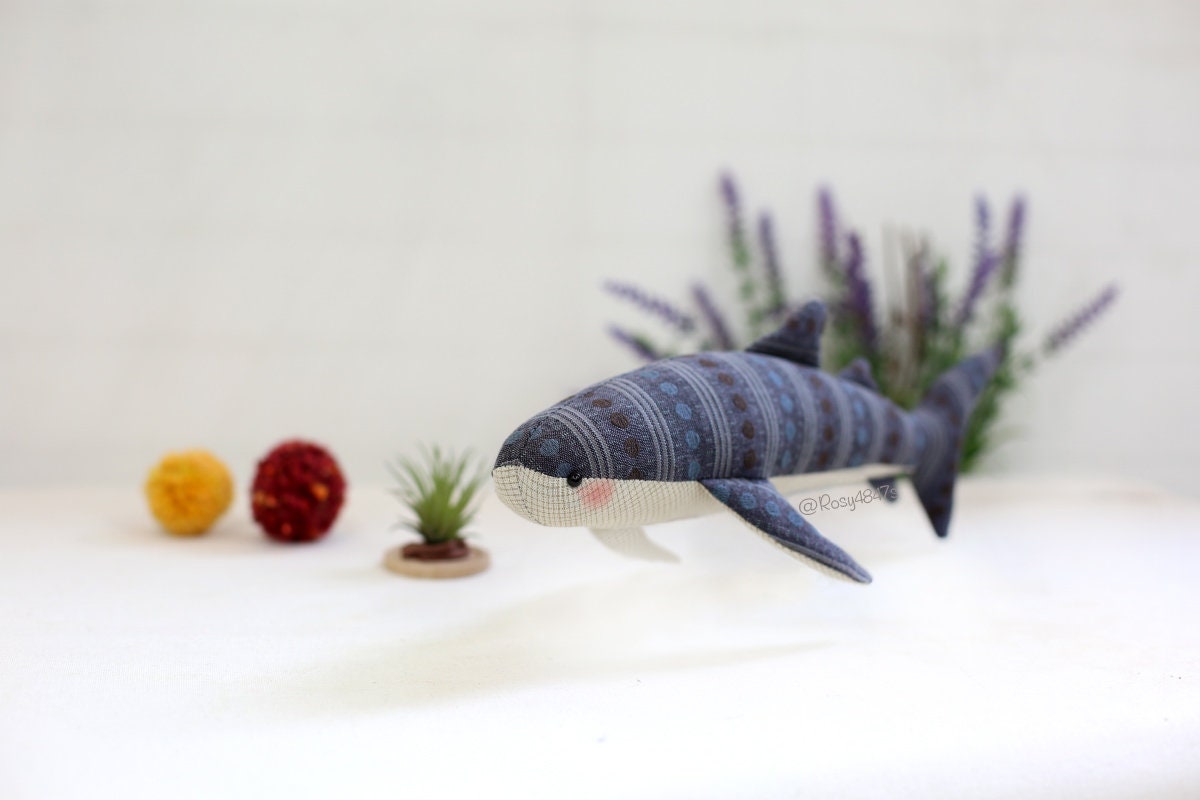 PDF Whale Shark Family30cm & 20cm Sewing Doll E-pattern - Etsy