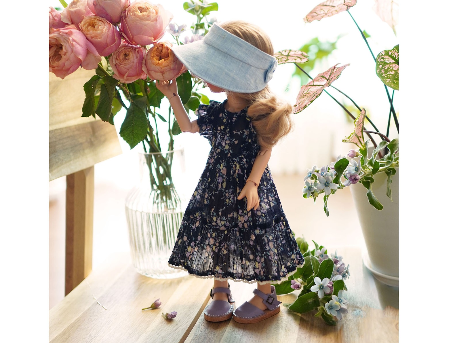 PDF Doll Clothes Sewing Pattern & Video Tutorial : April Dress | Etsy