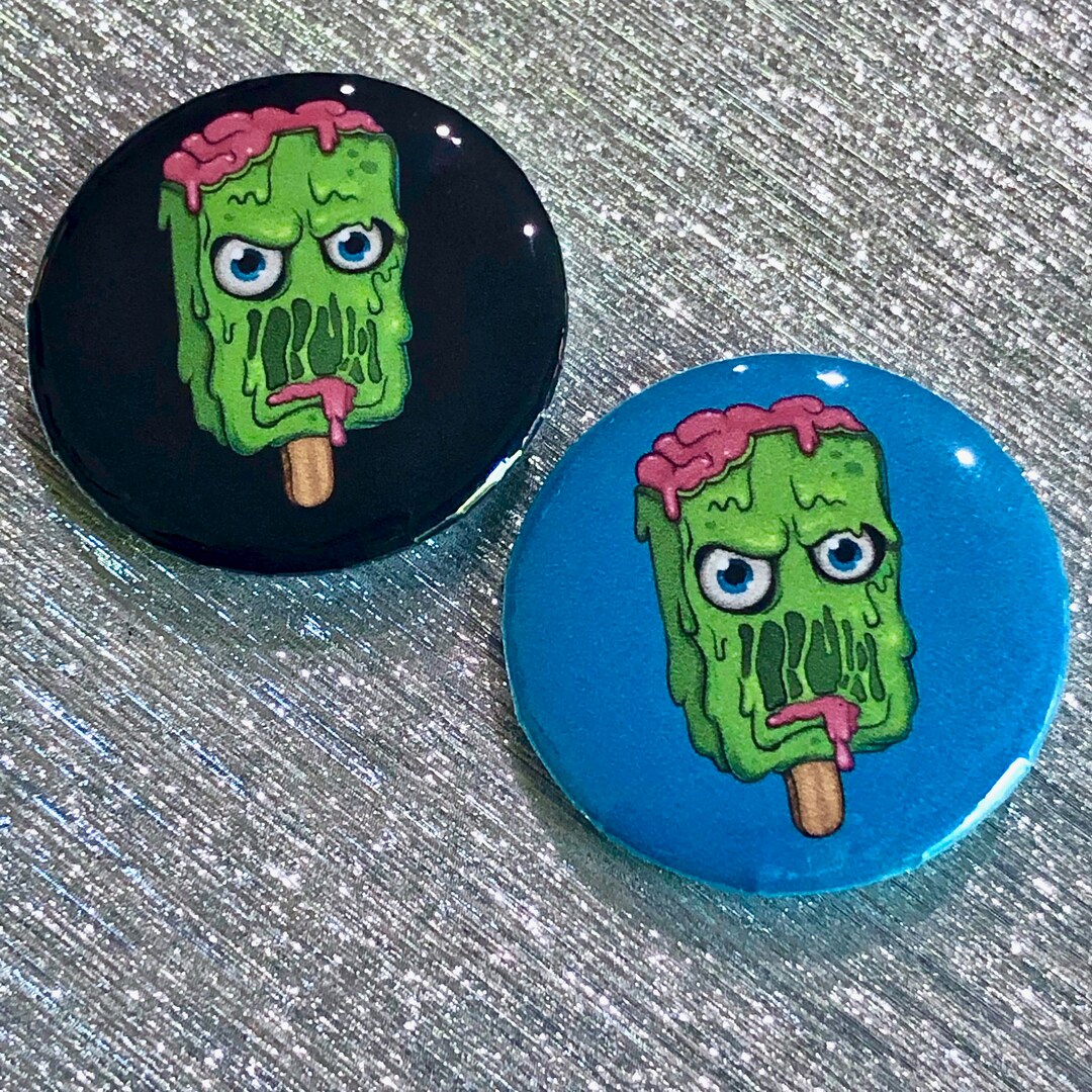 Melting Zombie Popsicle Pin - Etsy