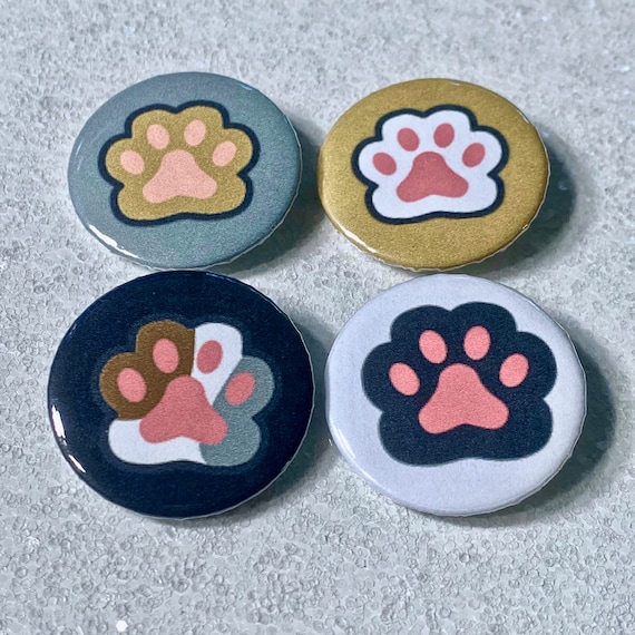 Paw Print Pin Pack | Etsy