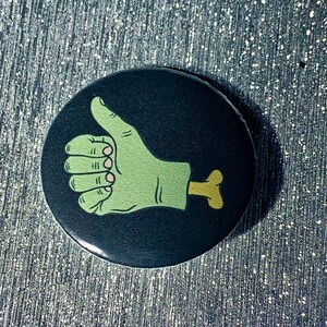 Zombie Thumbs up Pin - Etsy