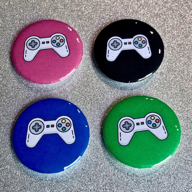 White Playstation Gaming Controller Pins - Etsy
