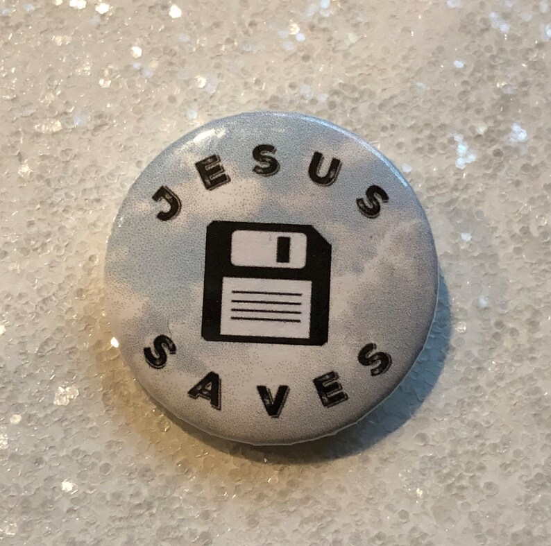 Jesus Saves Pin | Etsy