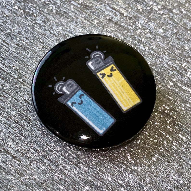 Kawaii Lighter Pins | Etsy