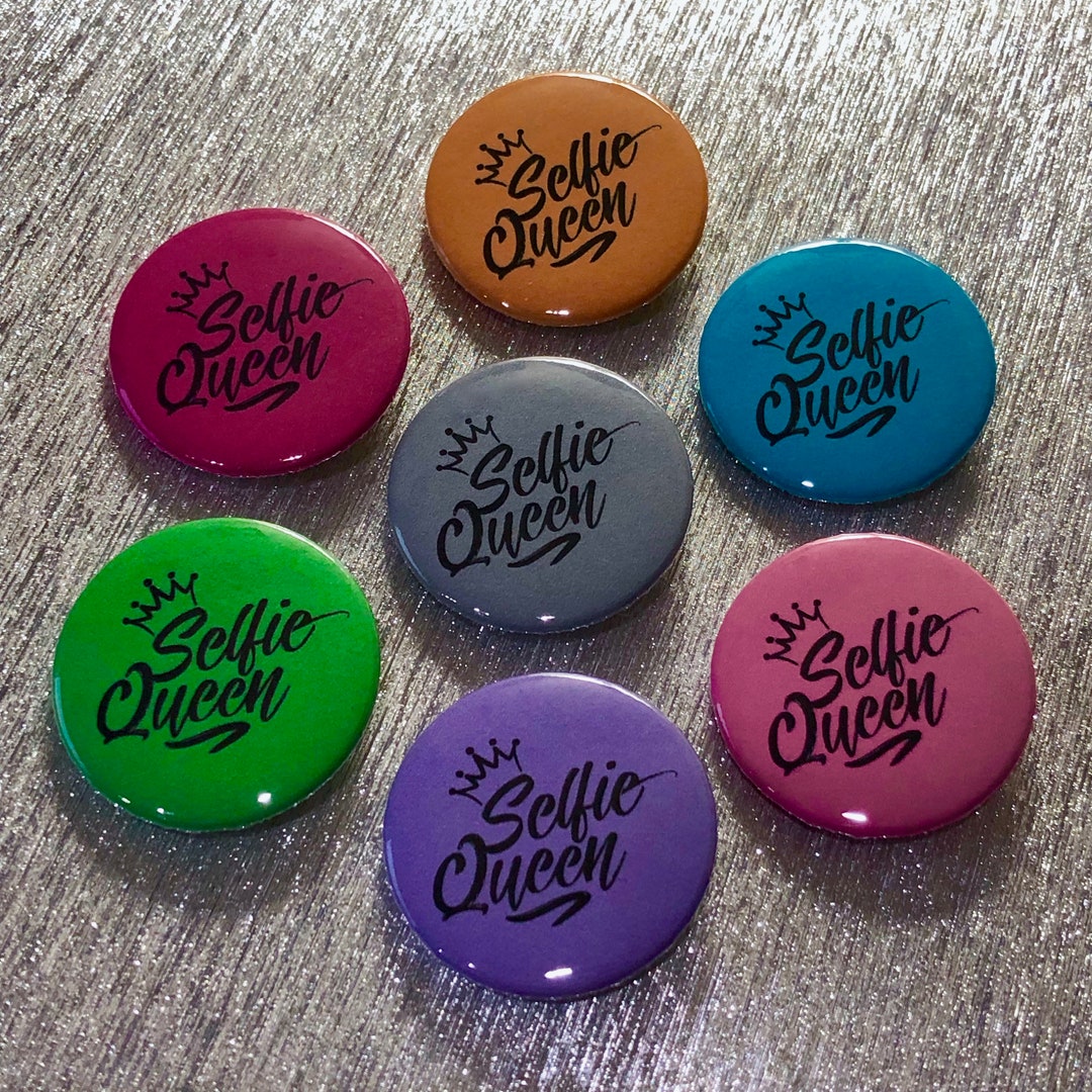 Selfie Queen Pins - Etsy