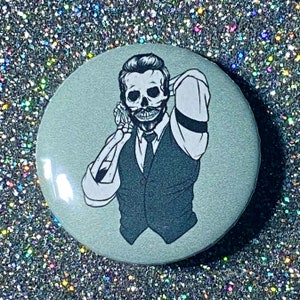 Bone Daddy Skeleton Pin - Etsy