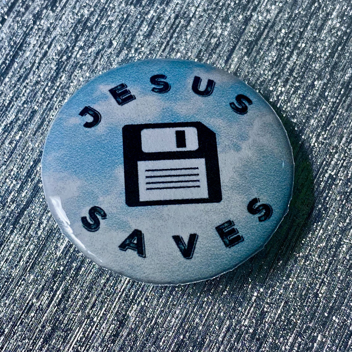 Jesus Saves Pin | Etsy