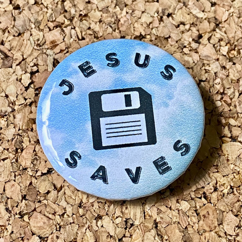 Jesus Saves Pin | Etsy
