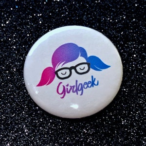 Girl Geek Pin - Etsy