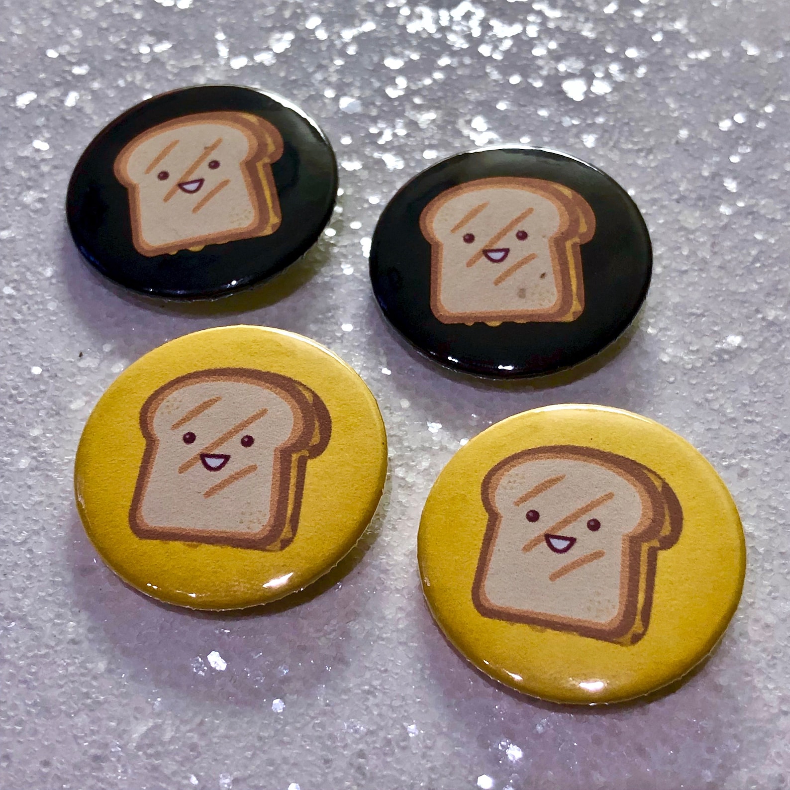 Kawaii Grilled Cheese Pin - Etsy
