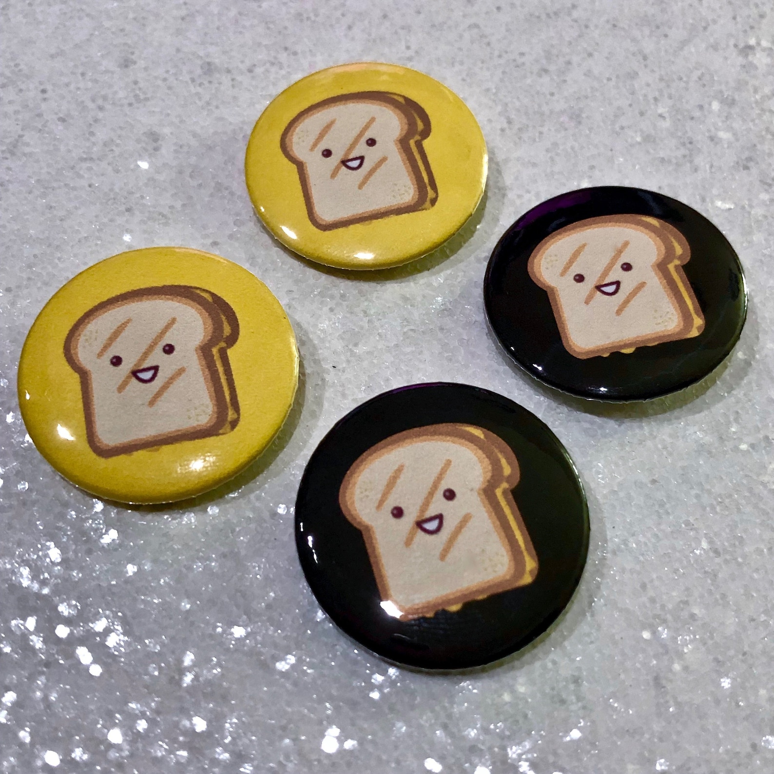 Kawaii Grilled Cheese Pin - Etsy